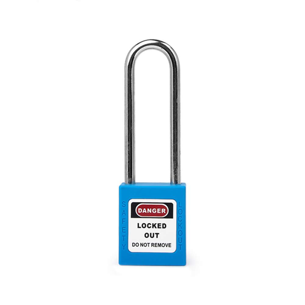 Jual ONEBIZ Long Shackle Safety Padlock Blue OB 14-BDG23