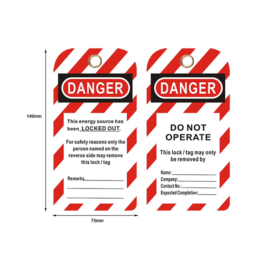 Jual ONEBIZ Tags Do Not Operate Safety Tag OB 14-BDP01