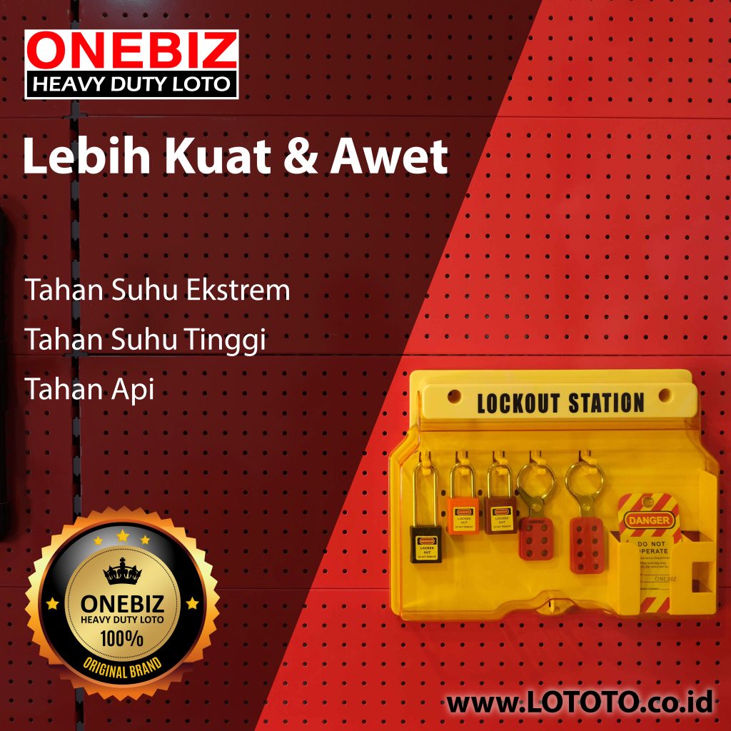 Jual ONEBIZ Padlock Stations 5 Padlocks OB 14-BDB101