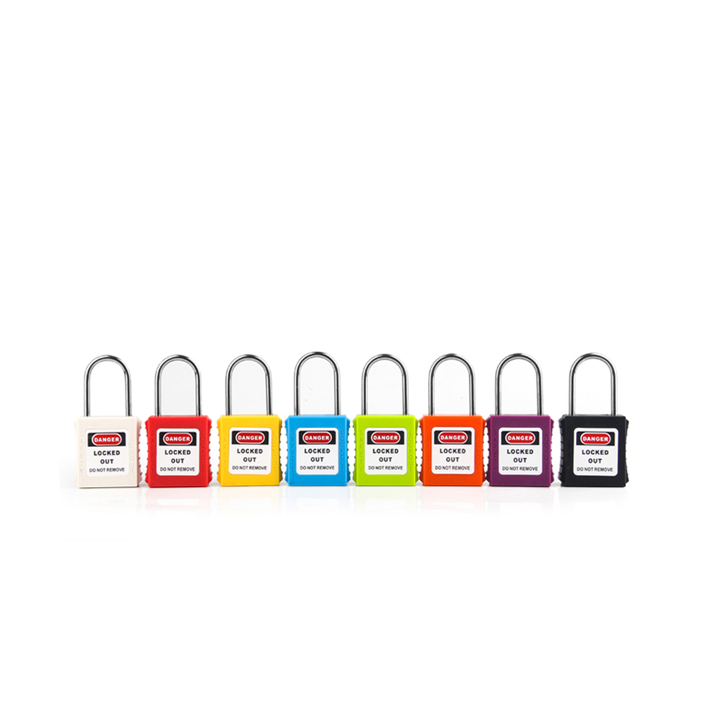 Jual ONEBIZ Thin Steel Shackle Safety Padlock Red OB