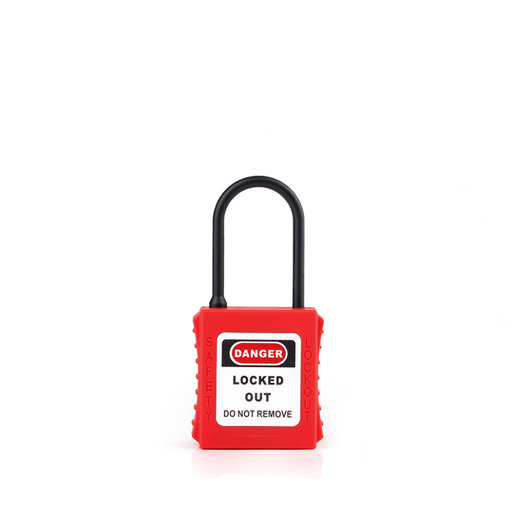 Jual ONEBIZ Thin Nylon Shackle Safety Padlock Red OB