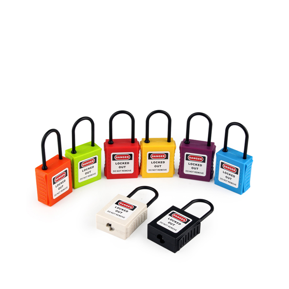 Jual ONEBIZ Thin Nylon Shackle Safety Padlock Red OB