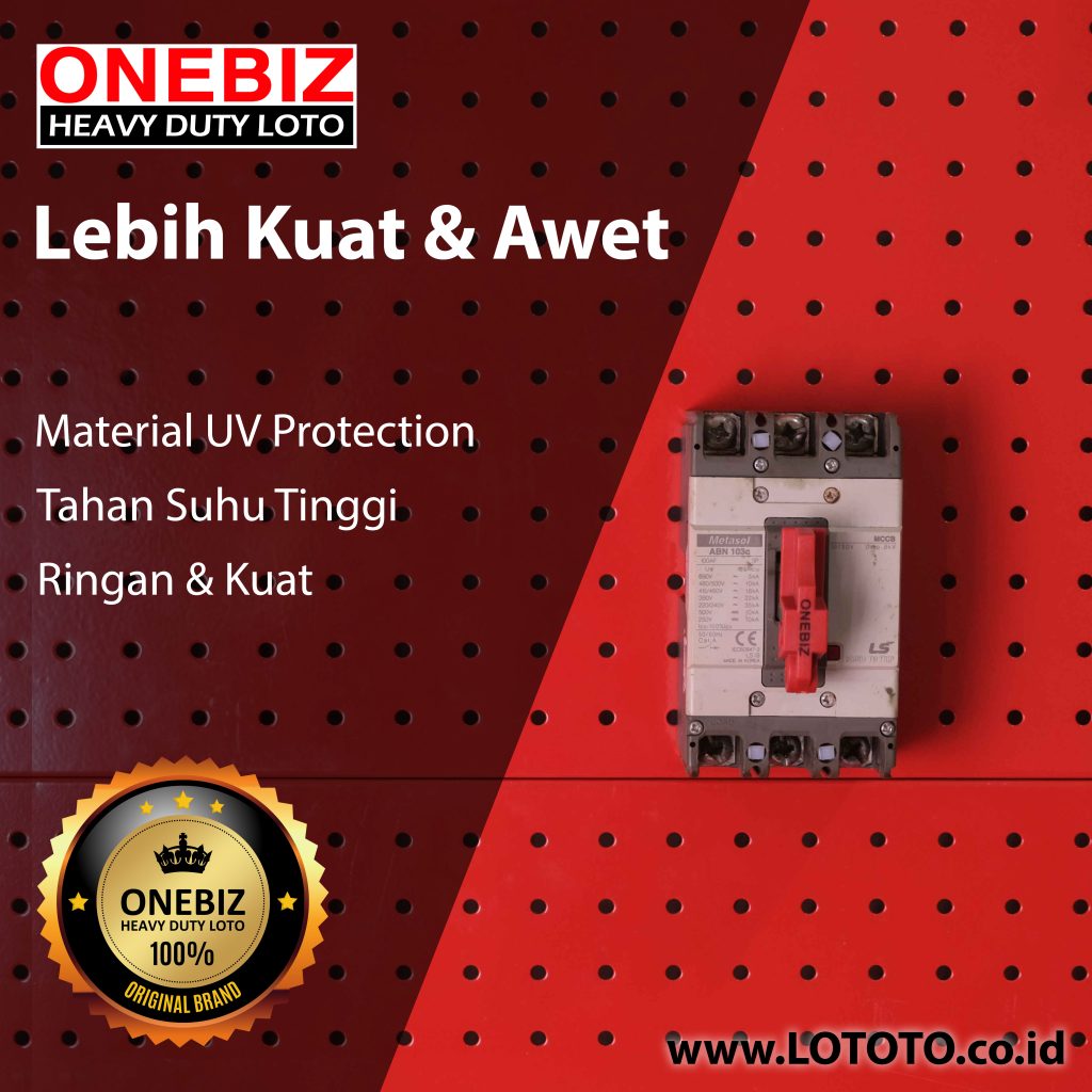 Jual ONEBIZ MCB Lockout OB 14-BDD05-4 Suitable for Mini