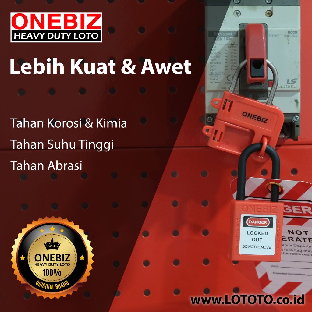 Jual ONEBIZ Butterfly Lockout HASP OB 14-BDK34 SAFETY
