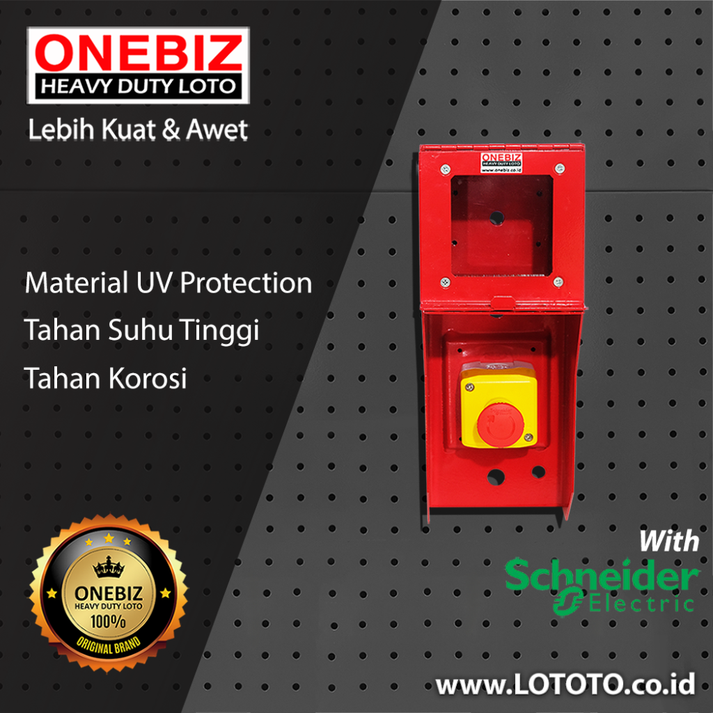 Jual ONEBIZ Heavy Duty LOTO Box Vertical OB 14-OB03
