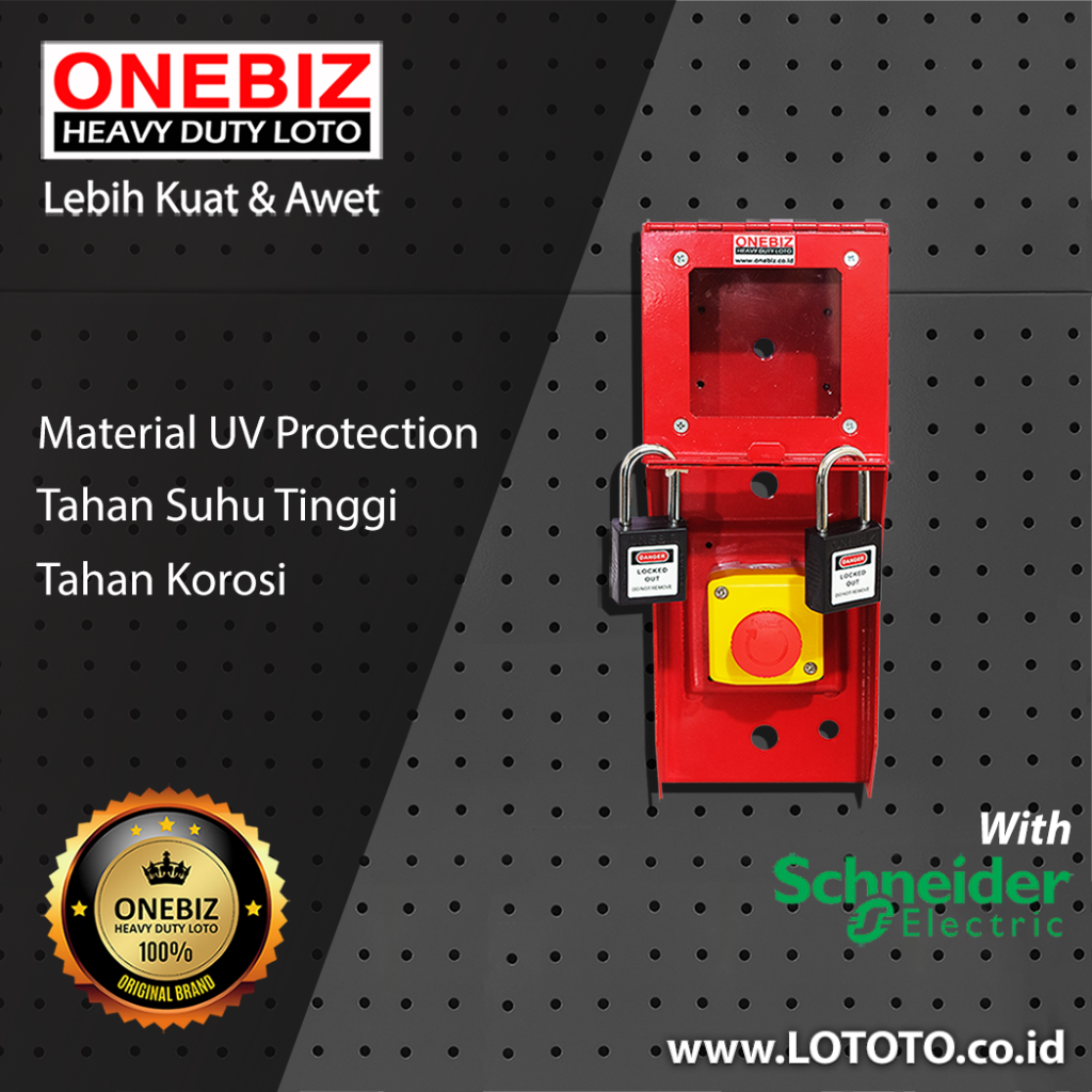 Jual ONEBIZ Heavy Duty LOTO Box Vertical OB 14-OB05